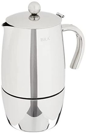 Bra Magna | Cafetière, 10 Tasses, Acier Inoxydable 18/10