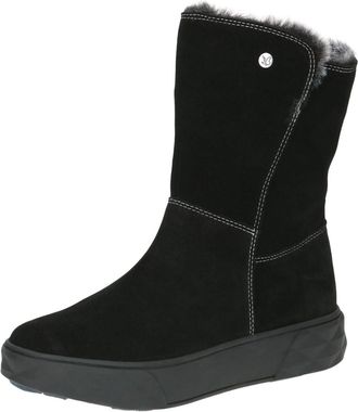 Caprice Caprice Damen 9-26403-43 Mode-Stiefel, Black Suede, 40 EU Weit