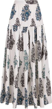 Antik Batik Jupe Muguet Popeline de Coton Antik Batik