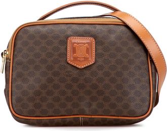 Celine Hobo Bags - Macadam Coated Canvas Satchel - Gr. unisize - in Braun - für Damen