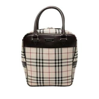 Burberry Pre-owned Vintage Canvas Handtasche - - Pre-owned - Damen - Beige - ONE SIZE
