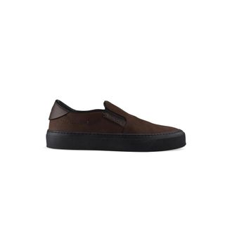 Moncler Monclub Leder-Sneakers - - Shoes - Herren - Braun - 41 1/2 EU