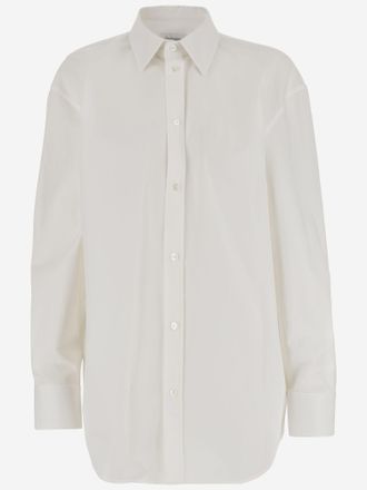 Saint Laurent Womens Shirt Cotton White