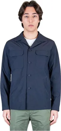 AT.P. CO Homme, Vestes, Bleu, Taille: 2XL Orlando-Tp977 Overshirt