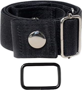 Generico Ceinture &eacute;lastique sans fermeture | Flexible pratique cach&eacute;e pour - Ceinture Jeans Pantalon | Id&eacute;al pour les femmes, les hommes, la famille, les adult