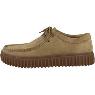 Clarks Mixte Torhill Lo Shoes, Dark Sand Suede, 47 EU