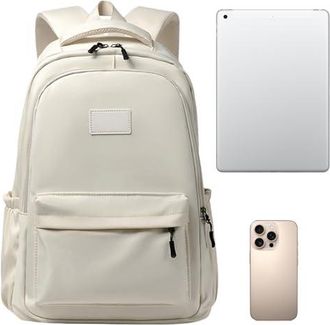 Generico Sac à dos décontracté - Sacs à dos scolaires - Imperméable - Sac de transport bagage unisexe pour homme, femme, adolescent, travail, voyage, école, ac