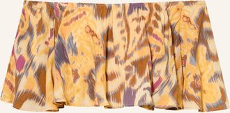 BA&SH Ba&Sh Off-Shoulder-Top Manthea gelb