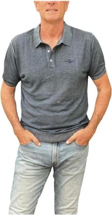 Aeronautica Homme, Tops, Bleu, Taille: 2XL Polo &agrave; Manches Courtes