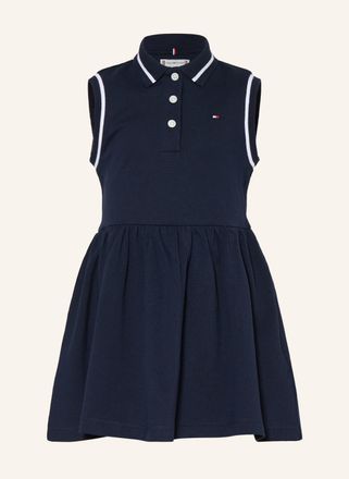 Tommy Hilfiger Piqu&eacute;-Polokleid blau