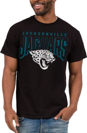 Junk Food Clothing x NFL - Jacksonville Jaguars - Bold Logo - Unisex Adult Short Sleeve Fan T-Shirt for Men and Women - Size XX-Large