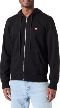 Diesel Herren S-ginn-hood-zip-k13 Sweatshirt, 9xx-0hayt, L Große Größen EU
