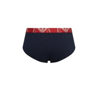 Emporio Armani Lot de 3 slips en coton m&eacute;lang&eacute;