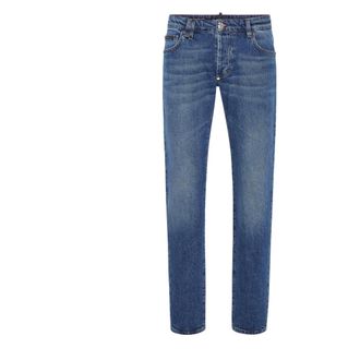 Philipp Plein Herren, Jeans, Blau, W32Gr&ouml;&szlig;e
