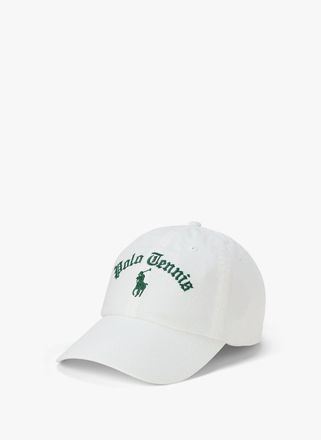 Polo Ralph Lauren Casquette &agrave; logo brod&eacute; en coton