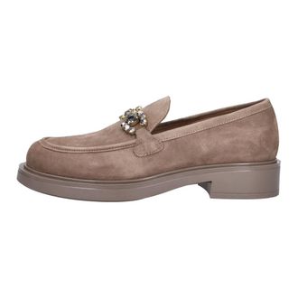 Emanuelle Vee Femme, Chaussures, Beige, Taille: 36 EU Chaussures plates