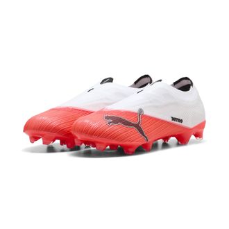 Puma Chaussure de football sans lacets ULTRA NITRO 7 MATCH FG/AG Unisexe, Accessoires, Rouge, 42.5