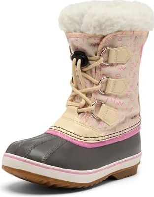 Sorel Bottes en nylon WP YOOT PAC, conception résistante aux intempéries, isolation ajustée, doublure amovible, usure sans effort - Unisexe pour enfants