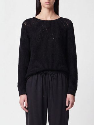 Dunst Locker geschnittener Pullover aus Baumwollmischung mit &uuml;berschnittenen Schultern
