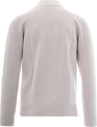 Eleventy Wool Cardigan - Beige