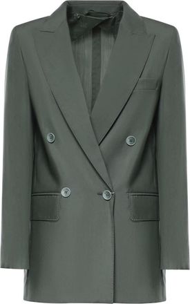 Max Mara Femme, Vestes, Vert, Taille: 34 FR Mxmalbata Blazer