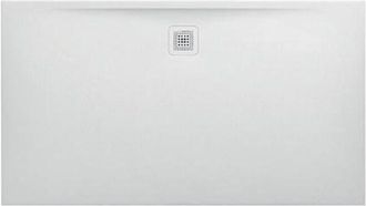 Laufen Laufen - Passion Duschwanne aus Marbond 160 x 90 x 3,3cm,Ablauf lange Seite,wei&szlig; BPPABTL160.90W