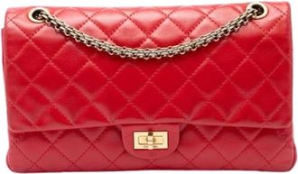 Chanel Pre-owned Sac rabat vintage - Femme - Pre-owned - Rouge - Taille: ONE Size
