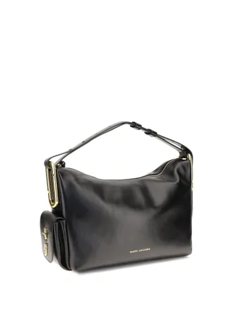 Marc Jacobs Womens Shoulder Bag Juliette Black Leather Calf Handbags Hand