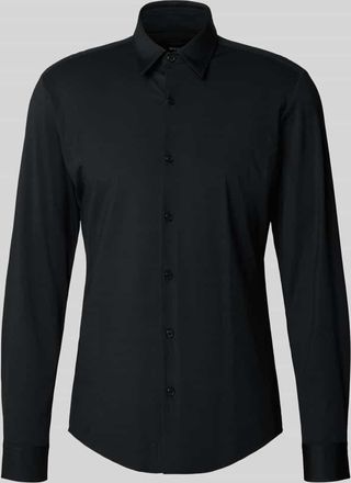 HUGO BOSS Slim Fit Business Hemd mit Kentkragen Modell ROAN