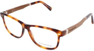 Ermenegildo Zegna Homme, Accessoires, Brun, Taille: ONE Size Ez5062 Optical Frame