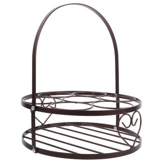 Artibetter DOITOOL Bierflaschenhalter Tragbar F&uuml;r Picknicks Im Freien Flaschentr&auml;ger Mit Griff F&uuml;r Flaschen Getr&auml;nkekorb Biertr&auml;ger F&uuml;r Outdoor-brauch