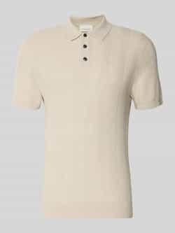 Profuomo Slim Fit Poloshirt mit Knopfleiste