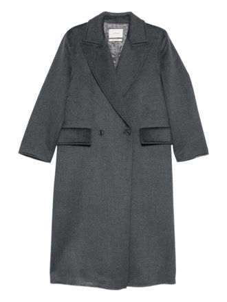 Vicolo double-breasted coat - Grau