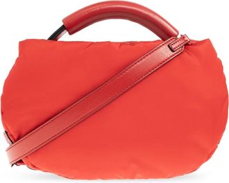 Moschino Femme, Sacs, Rouge, Taille: ONE Size Oval Handbag