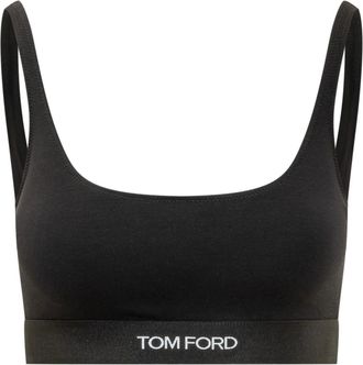 Tom Ford Bralette Signature Modal - Femme - Tops - Noir - Taille: 38 FR
