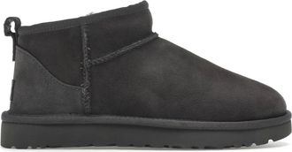 UGG Ugg, Femme, Chaussures, Gris, Taille: 38 EU Classic Ultra Mini Boot