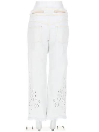 Isabel Marant Alison Trousers - White