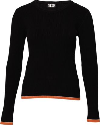 Diesel Arinne Sweatshirt f&uuml;r Damen, Schmal (Schwarz)