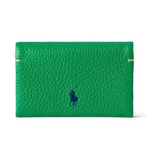 Polo Ralph Lauren Mittlere Ledergeldb&ouml;rse - - Accessories - Damen - Gr&uuml;n - ONE SIZE