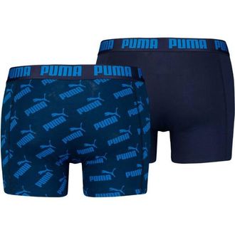 Puma Herren Unterhose MEN AOP BOXER 2P