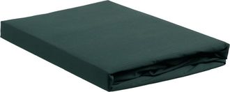 Ambiante Renforcé-Spannbettlaken für 35cm hohe Matratzen Cotton Uni Farbe Dark Green Größe 160x210/220