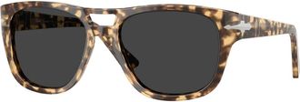 Persol Stylische Sonnenbrille mit Farbcode - - Accessories - unisex - Braun - 55 MM