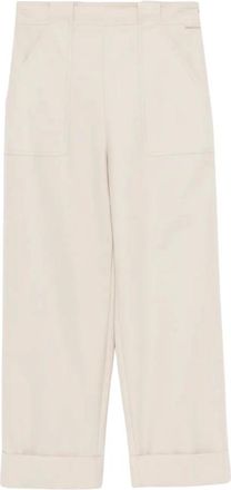 Max Mara Pantalon court - Femme - Pantalons - Beige - Taille: 36 FR