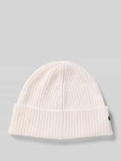 Lacoste Mütze aus reiner Wolle