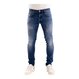 Don the Fuller Homme, Jeans, Bleu, Taille: W34 Jeans modello Milano lavaggio 1104