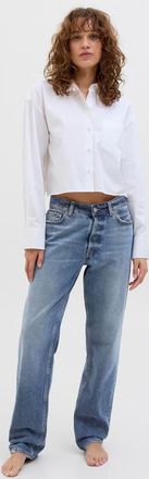 Jack & Jones Jeans aus mittelblauem Denim mit geradem Schnitt