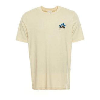 Autry Homme, Tops, Beige, Taille: S T-shirt décontracté avec logo imprimé