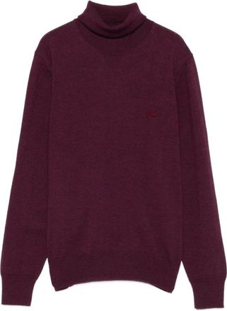 Etro Femme, Pulls, Rouge, Taille: 38 FR Pull &agrave; col roul&eacute;