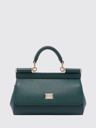 Dolce & Gabbana Sicily Mini-Handtasche aus genarbtem Kalbsleder