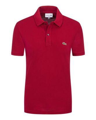 Lacoste Piqu&eacute;-Poloshirt Slim Fit PH4012, mit kleiner Krokodil-Stickerei in